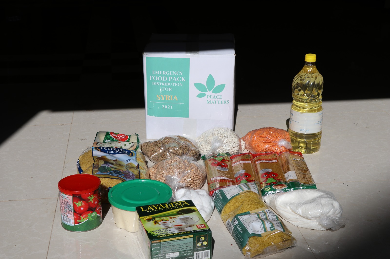 Syria - Food Distribution 2021 - Peace Matters